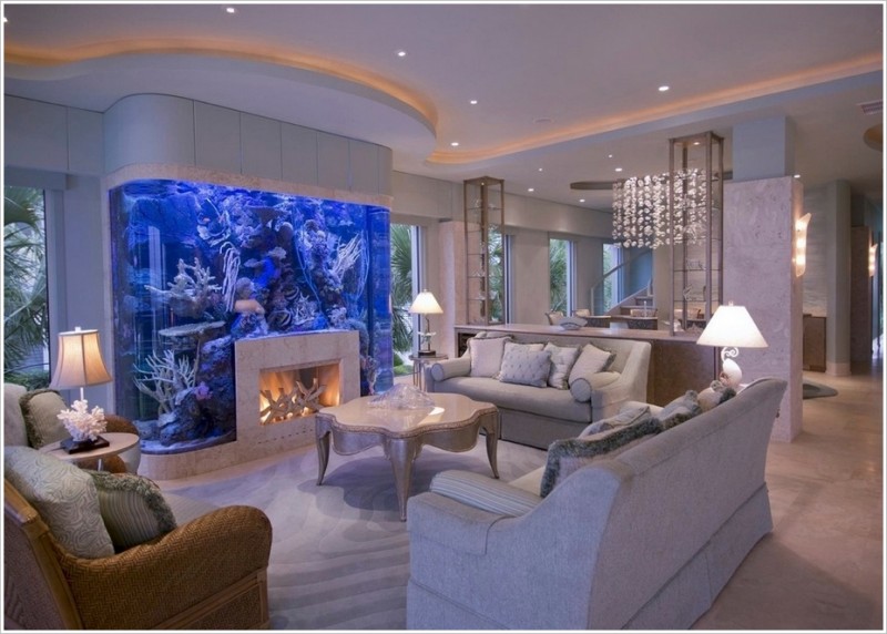 Enhance Your Interior with a Mesmerizing Home Aquarium