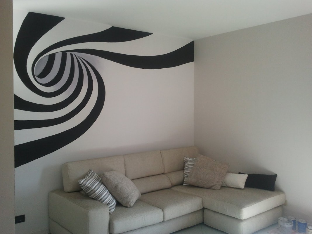 Discover the Art of Optical Illusions and Graphic Elements in Home Decor