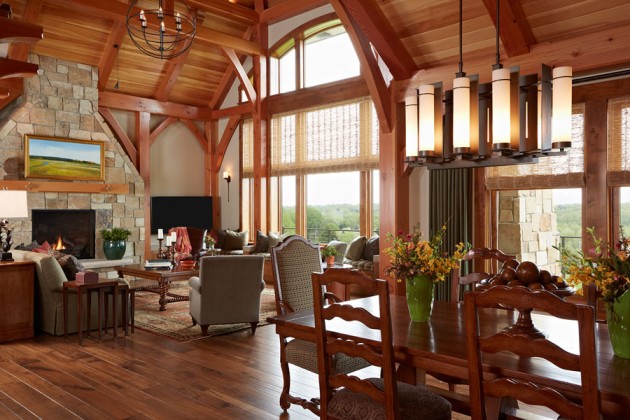 Embrace the Cozy Charm of Lodge Style Interiors for Winter