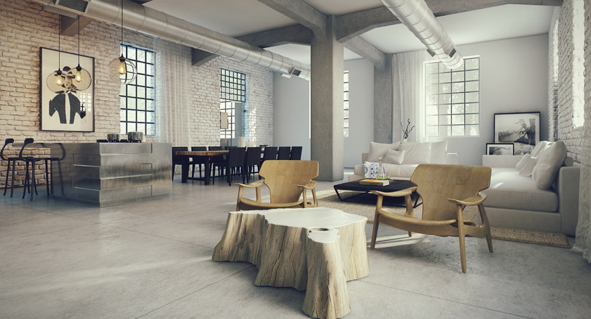 5 Reasons to Love Industrial Lofts: Texture, Space, Character, Windows ...