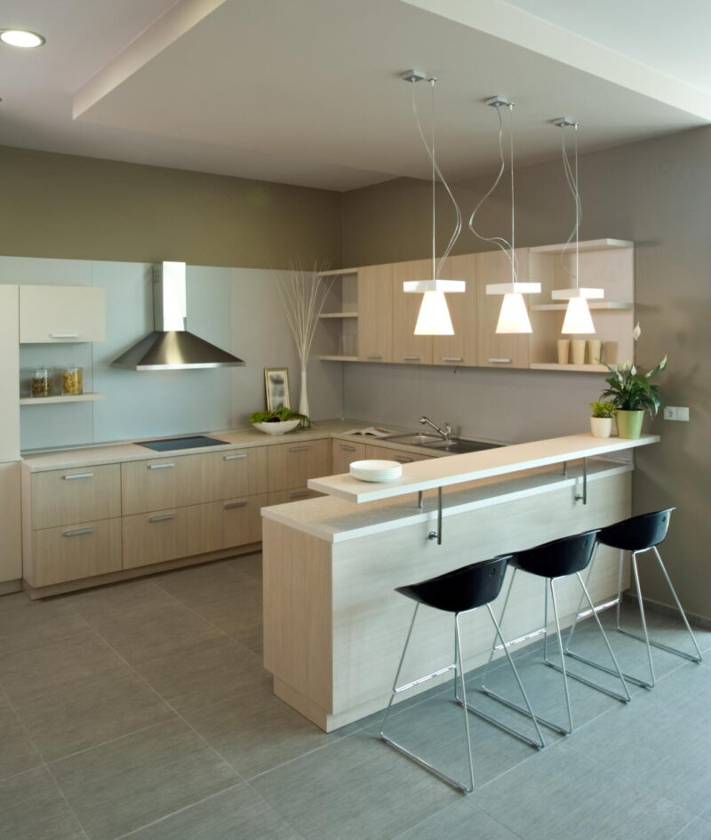 6 Clever Ways to Stick-out a Peninsula from Your Kitchen Wall
