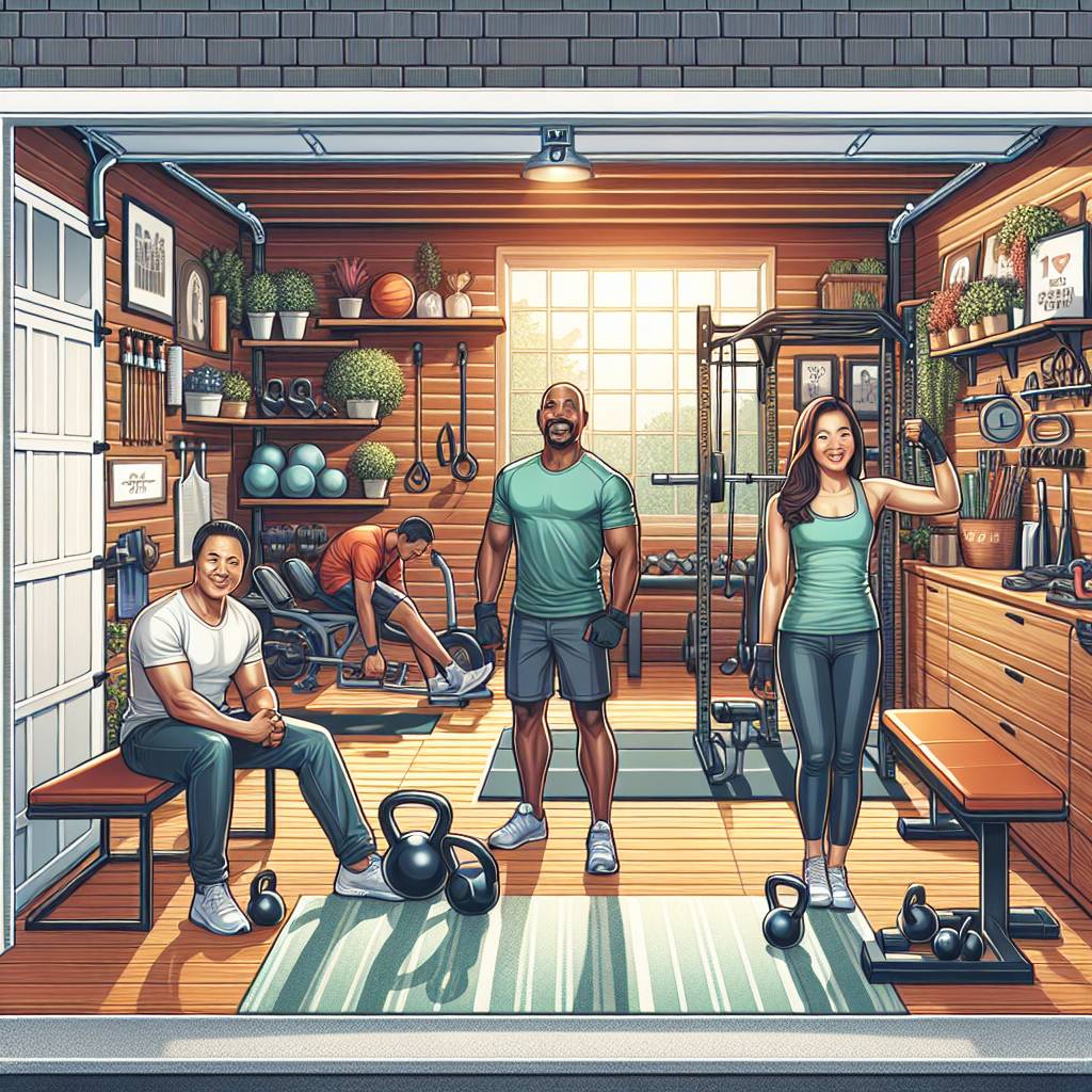 Space Saving Ideas For Garage Gyms Benefits Equipment And Design