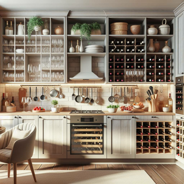 Customising Your Kitchen with Built-In Wine Storage - Livinator