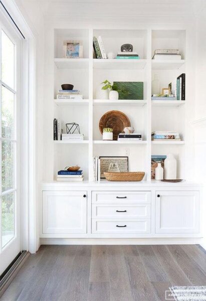 How to style a bookshelf like a magazine spread - Livinator