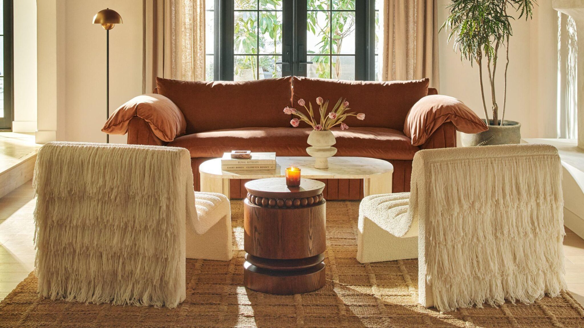 The return of fringe, rattan and velvet — and how to use them - Livinator