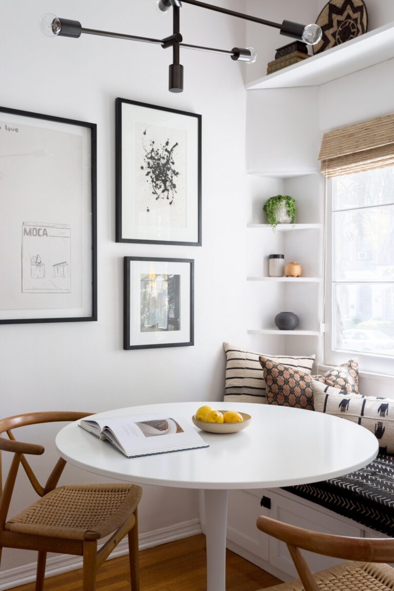 How to design a cozy breakfast nook even in a small space - Livinator